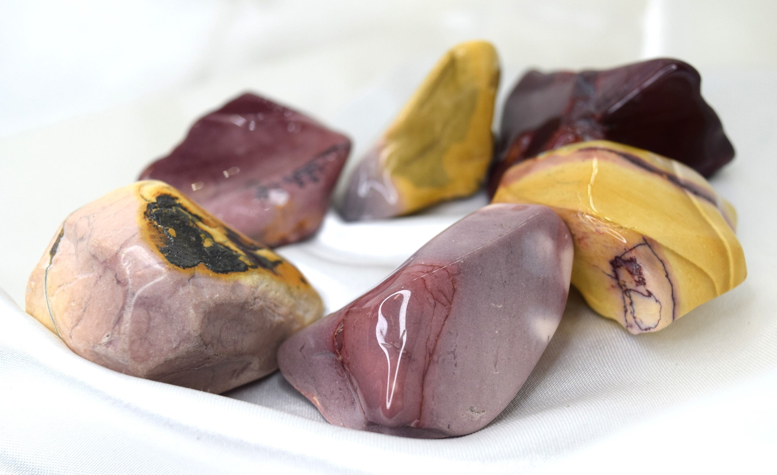 Large Tumbled Mookaite | NATURE'S JEWELS Rock Shop & Lapidary Custom ...